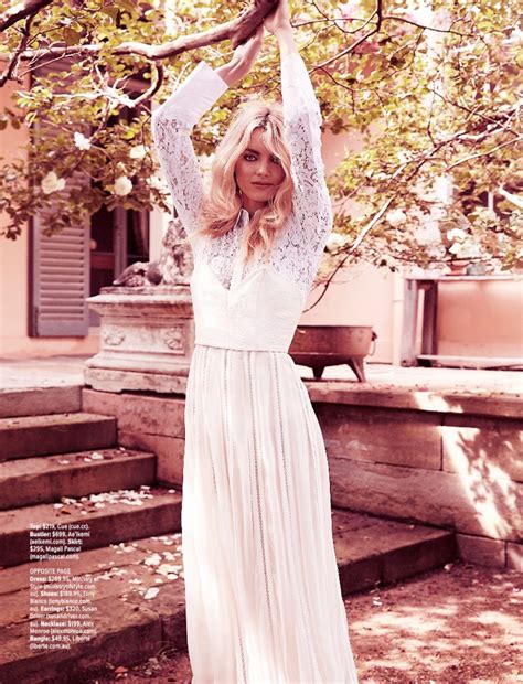 Elyse Taylor Looks Pretty In Lace For Cosmopolitan Australia Fashion Gone Rogue