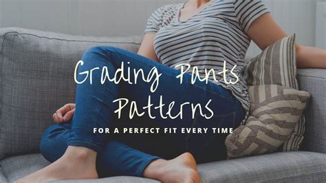 How To Grade Between Sizes On Pants Patterns Youtube