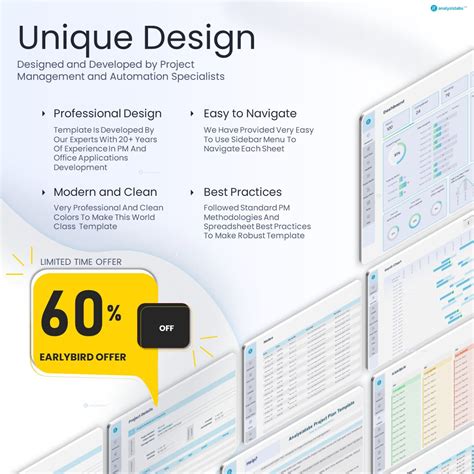 Project Plan Excel Template Project Tracker Tasks Tracker Automated Dashboard Gantt Chart