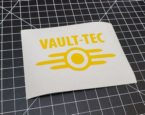 Fallout Vault Tec Logo Decal Etsy