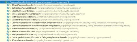 Spring Security二 Userdetailsservice 和 Passwordencoder 密码解析器 详解 Csdn博客