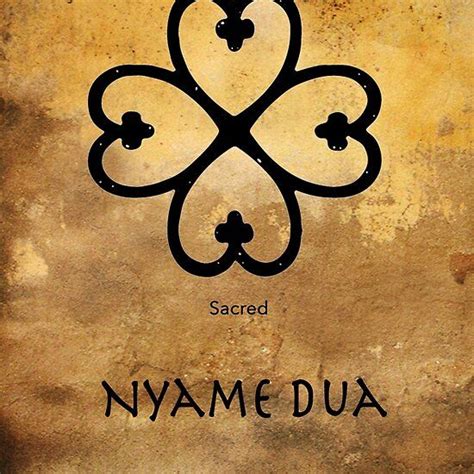 Nyame Dua Adinkra Symboladinkra Symbolicart Tideas Grimalkin
