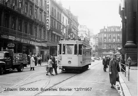 Trams De Bruxelles Vieilles Photos Belgique Photo Jacqu Flickr