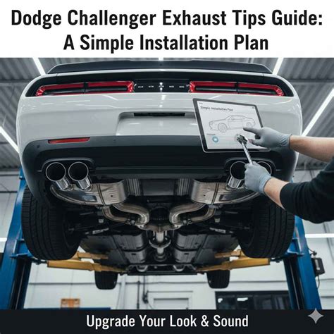 Dodge Challenger Exhaust Tips Guide A Simple Installation Plan