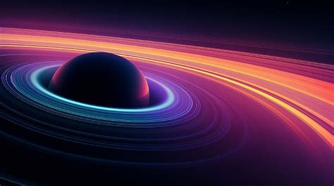 Rings Of Saturn Wallpaper Free Saturn In Space Image Download At
