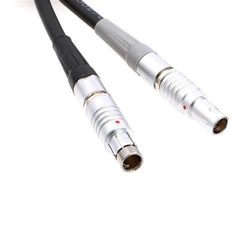 Lemo 3 Pin Male To Lemo 7 Pin Male Run Stop Cable For Arri Cforce Rf Motor Cmotion Cpro Motor