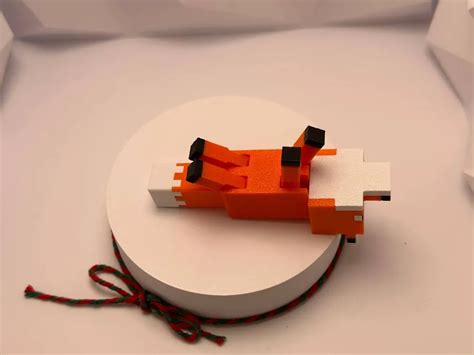 Minecraft Fox Articulated By Kirimba Makerworld Download Free 3d Models
