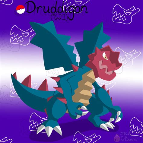 Druddigon By G Bomber On Deviantart