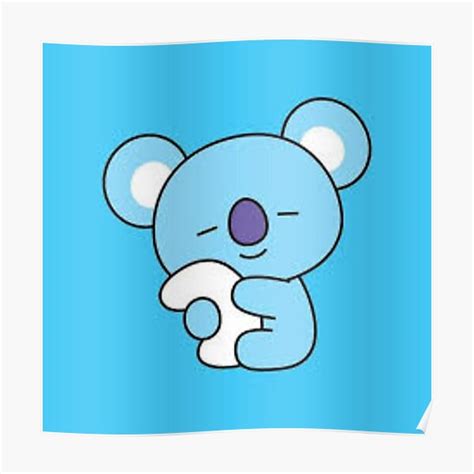 Bt21 Koya Posters Redbubble