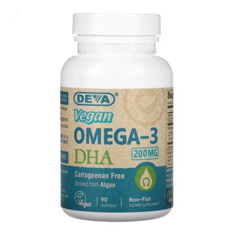 Buy Deva Vegan Vitamins Omega 3 Dha 90 Sgel Online At Low Price