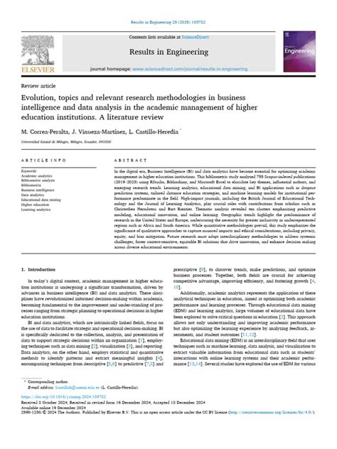Evaluationtopics And Relevant Research Methodologies In Business Intelligence And Data Analysis