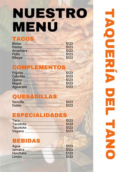 Plantillas Taquerias Gratis Y Editables Canva