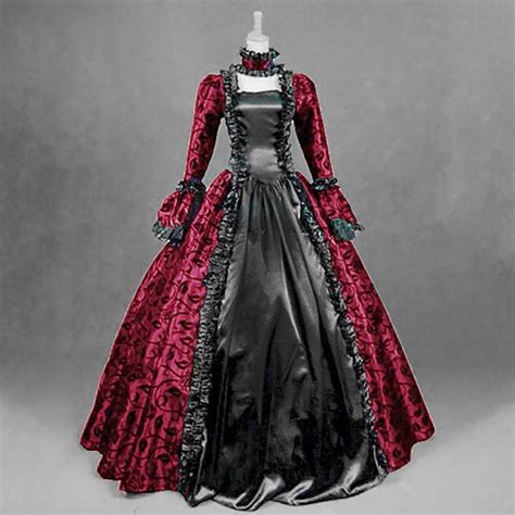 Bdfzl Gothic Steampunk Dresses For Women Victorian Queen Ball Gown