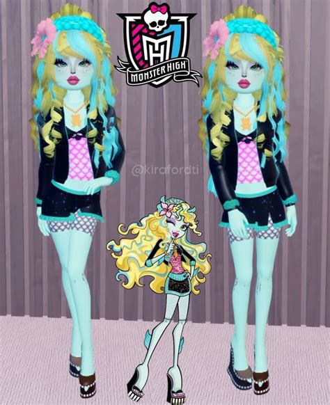 Dress To Impress Monster High Lagoona Blue Cosplay Halloween