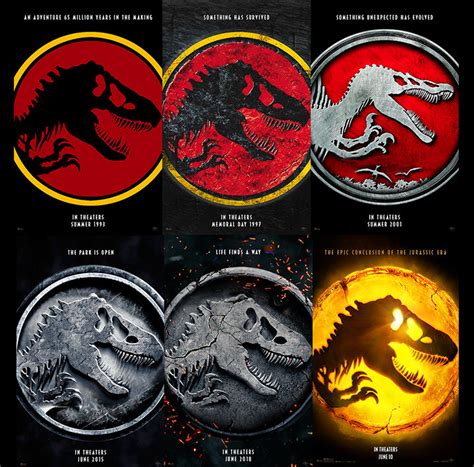 Jurassic World Park All Posters Hd By Andrewvm On Deviantart