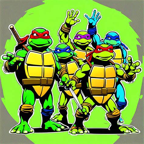 Highfive Teenage Mutant Ninja Turtles By Mpkred6 On Deviantart