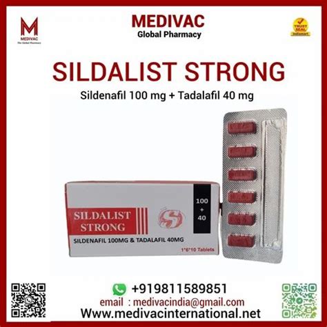 Sildalist 140 Mg At ₹ 790stripe Malegra Tablets In New Delhi Id