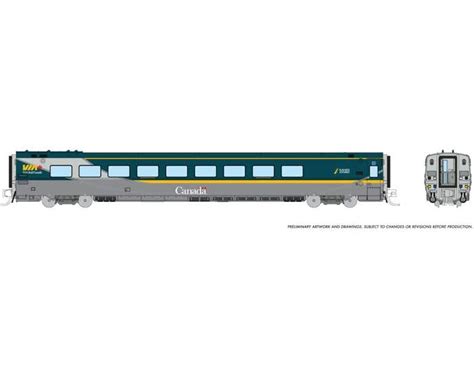 Rapido 508015 N Lrc Business Class Coach Via Rail Renaissance Scheme