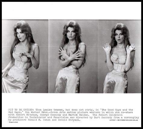 Tina Louise In The Good Guys And The Bad Guys 1969 Sexy Cheesecake
