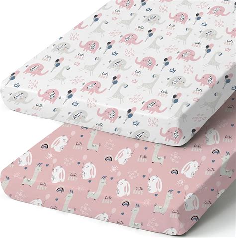 Pack N Play Sheets Brolex 2 Pack Mini Crib Sheets