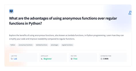 What Are The Advantages Of Using Anonymous Functions Over Regular