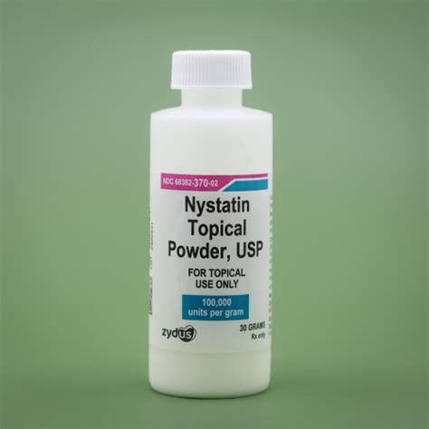 Nystatin Powder Rx Antifungals For Skin And Foot Infections