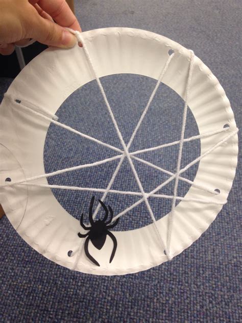Easy Paper Plate Spider Craft At Mike Gloss Blog