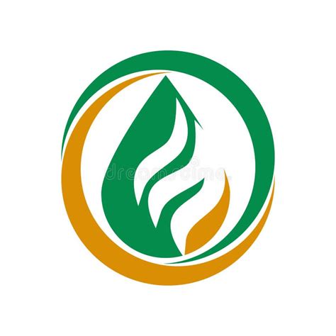 Fuel Icon Vector Logo Template Illustration Design Stock Vector