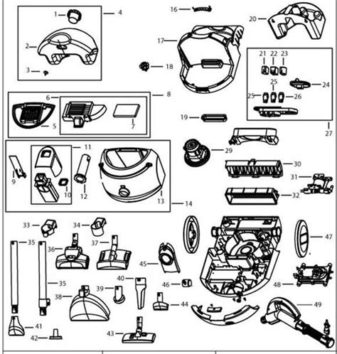 Bissell Little Green Machine Parts Diagram Guide