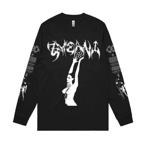 Zheani Long Sleeve Tshirt Men Black Long Sleeve Long Sleeve