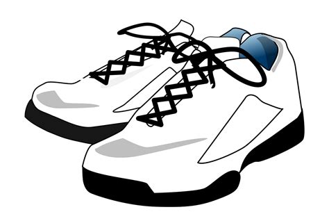Download Sneakers Shoes White Royalty Free Vector Graphic Pixabay
