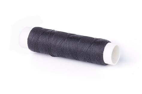 Rola Ata Cerata Neagra Rotunda Micro Macrame 0 55mm Mosor 30m Adalee Ro