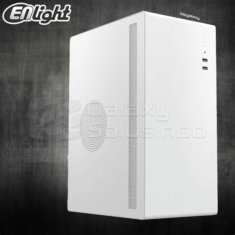 Jual Enlight En 200 Slim Pc Case Psu Enlight 300w White Shopee