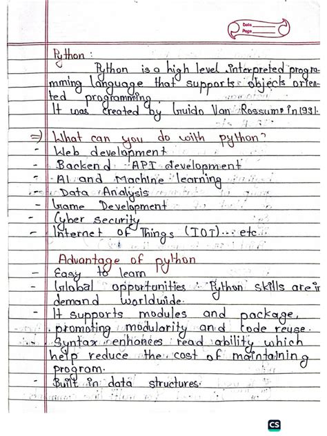 Class 9 Python Pdf