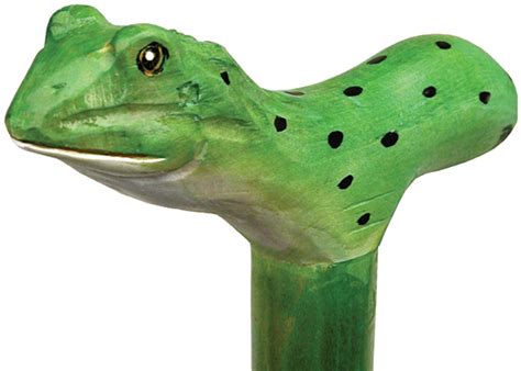 Walking Cane Frog Squire Boone Village