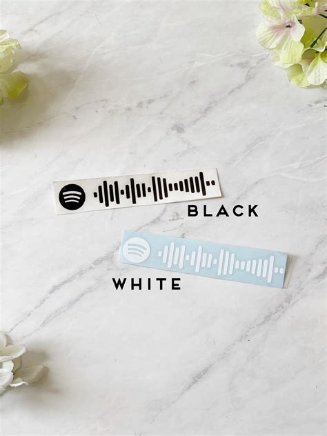 Vinyl Decal Rick Roll Spotify Code Music Code Vinyl Etsy