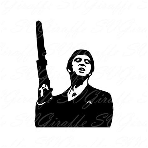 Scarface Svg Free Tony Montana Svg Scarface Design Scarface Art