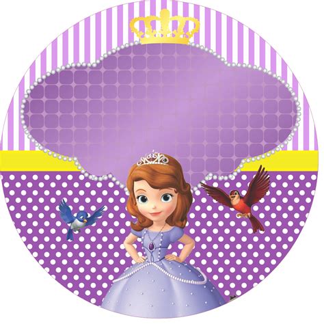 Adesivo Sacolinha Princesa Sophia Princesa Sofía Princesita Sofia