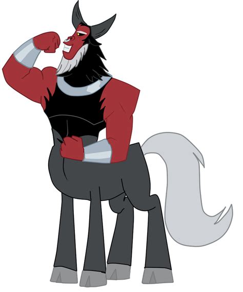 Lord Tirek Flexing His Muscles Vectorized Artwork By Voiceactorbobbyg25