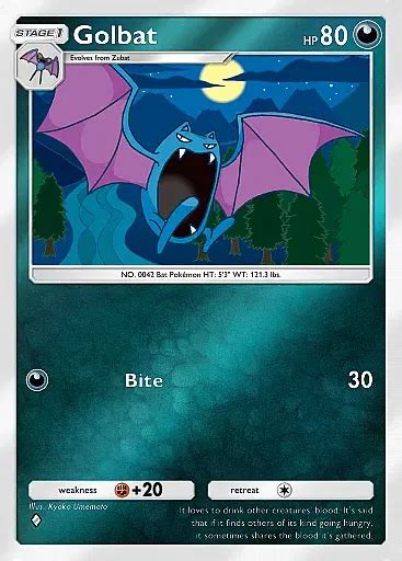 Golbat Common · Deluxe Pack Ex A4b 229 Parallel Foil · Pokémon Tcg