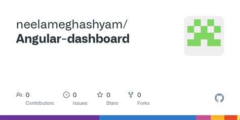 Github Neelameghashyam Angular Dashboard