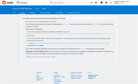 Permanently Banned From R Canada For Asking On Eric Grenier Ama About Trudeaus Rumoured Sex