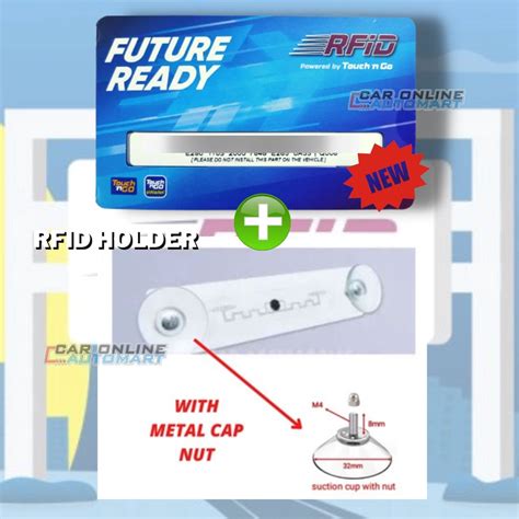 Touch ‘n Go Self Fitment Diy Rfid Tag And Rfid Holder Or Holder Only