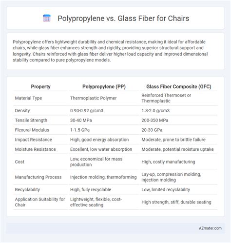 Polypropylene Vs Glass Fiber For Chairs What Is The Difference