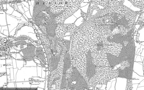Historic Ordnance Survey Map Of Cliveden 1910