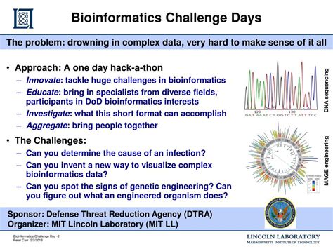 Ppt Bioinformatics Challenge Day Powerpoint Presentation Free
