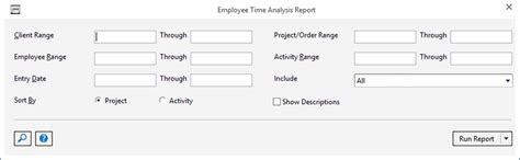 Employee Time Analysis Report