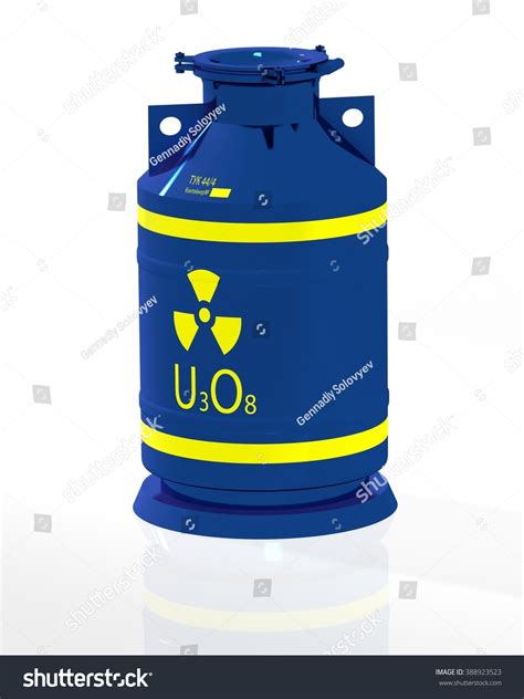 Container Uranium Stock Illustration 388923523 Shutterstock