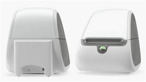 Thermal Label Printer 3d Model 24 3ds Blend C4d Fbx Max Ma