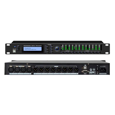 Leicozic Dsp Processor 4in8out Digital Audio Processor Processador De